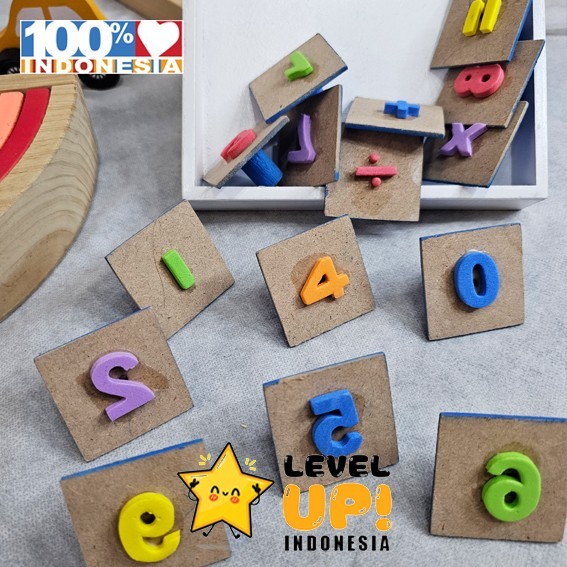 Jual Stample Huruf dan Angka Stempel - Mainan Edukasi Anak Montesorri ...