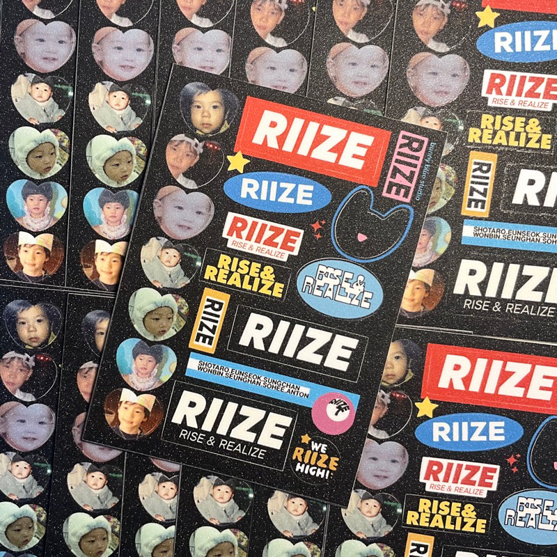 Jual RIIZE Glitter Sticker | Shopee Indonesia