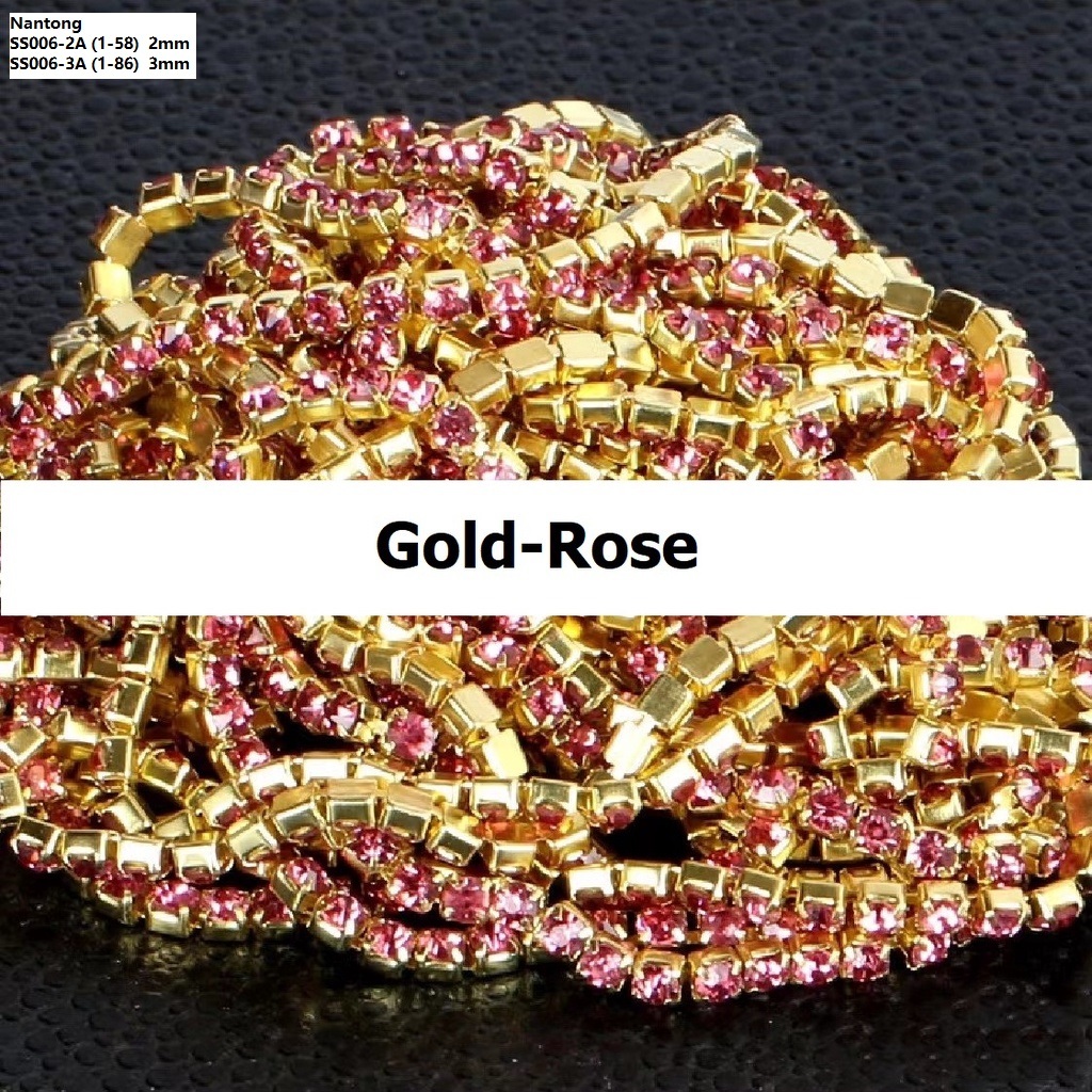 Jual Diamond String Gold / Rantai Cakar Manik-Manik Mutiara Berlian ...
