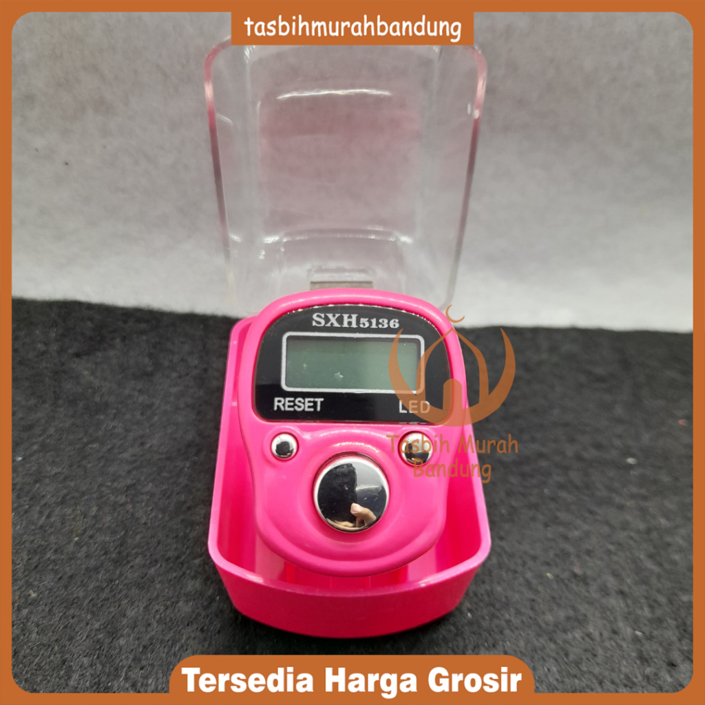 Jual Tasbih Digital LED Finger Counter Kotak Kaca | Shopee Indonesia
