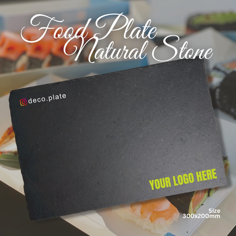 Jual Slate Plate | Slate Stone | Piring Batu | Piring Steak | Steak ...