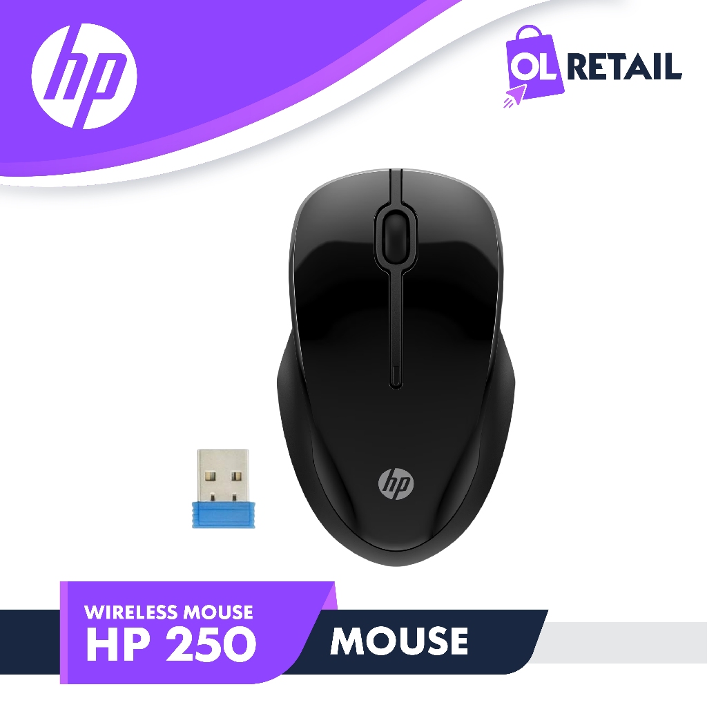 Jual Mouse Wireless HP 250 Dual Connection - Bluettoth & 2.4 GHz ...
