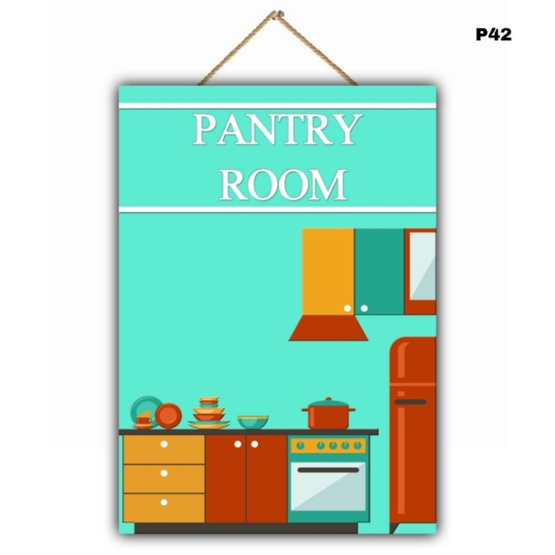 Jual Hiasan dinding Poster PANTRY ROOM | Shopee Indonesia