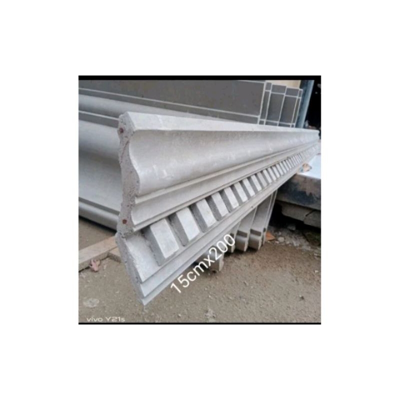 Jual lisplang beton lisplang profilan tempel pul beton | Shopee Indonesia