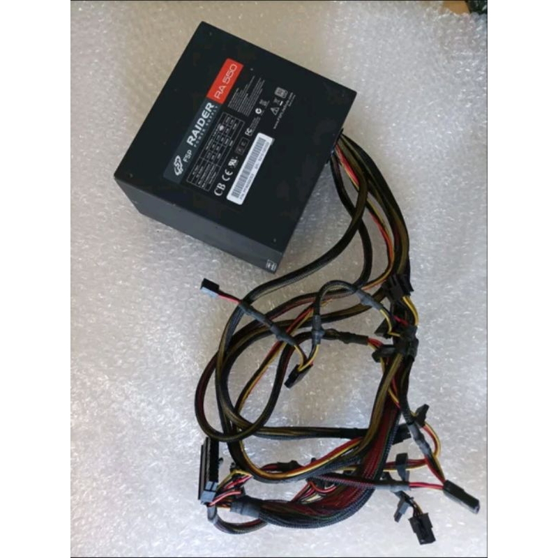 Jual Psu Power Suplay PC Merk FSP RAIDER RA 550 550 Watt 80 Plus Silver | Shopee Indonesia