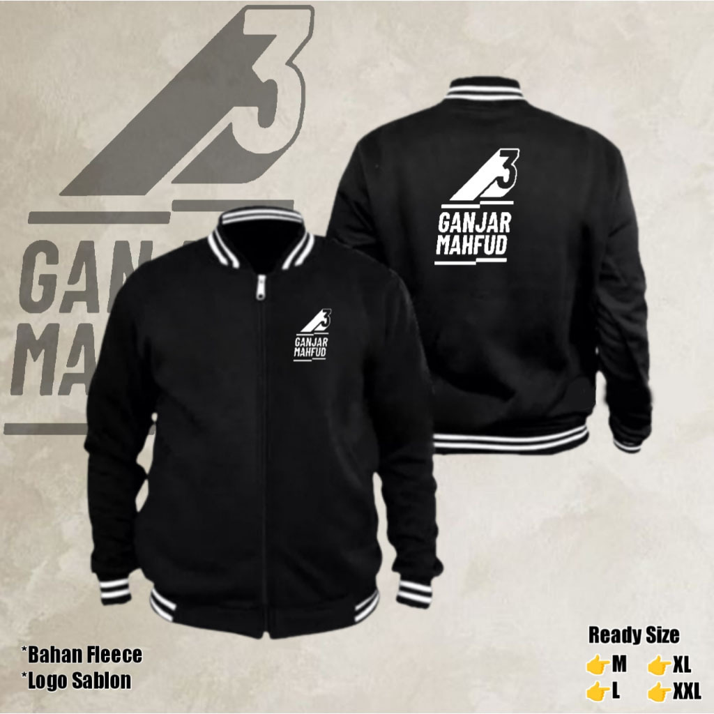 Jual JAKET VARSITY GAMA GANJAR MAHFUD VIRAL LOGO TERBARU PREMIUM ... Jual JAKET VARSITY GAMA GANJAR MAHFUD VIRAL LOGO TERBARU PREMIUM ...
