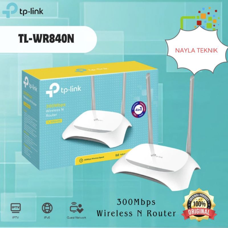 Jual tp-link TL-WR840N/TL-WR841ND wireless router access point | Shopee ...