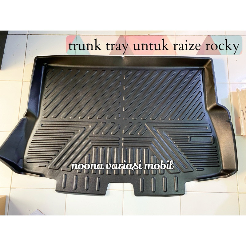 Jual Trunk Tray karpet bagasi luggage tray khusus RAIZE ROCKY | Shopee ...