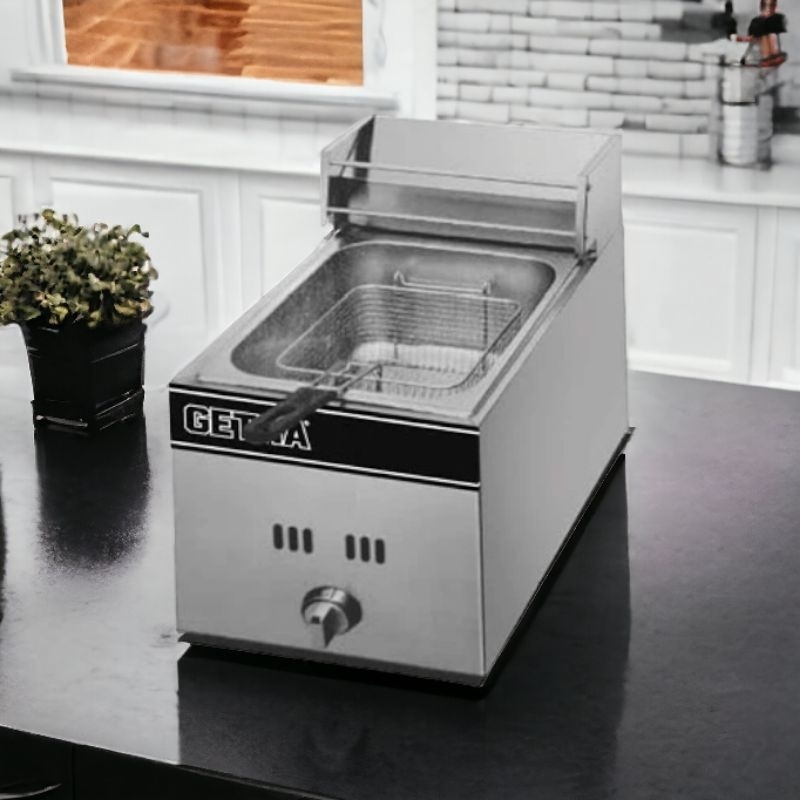 Jual Deep Fryer Gas Getra GF 101G / GF101G 1 Tank Kapasitas 6 Liter ...