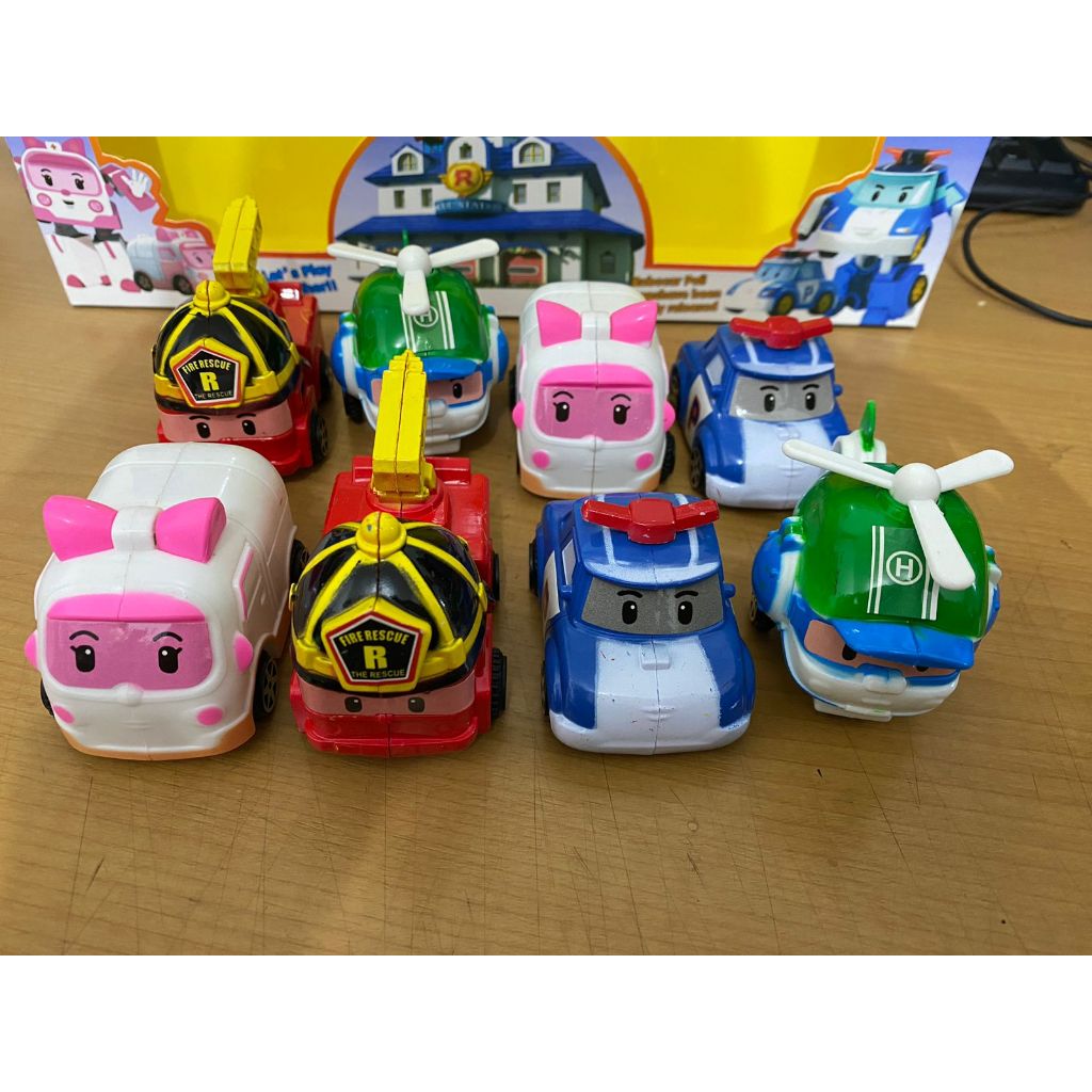 Jual Robocar Poli Set 8 pcs / Poli Robocar 8pcs | Shopee Indonesia