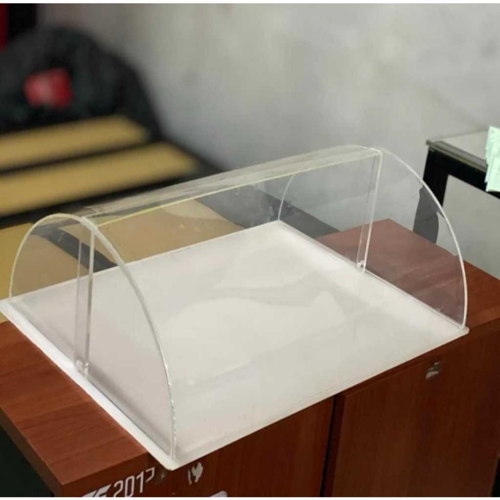 Jual Etalase Display Toko Kue Roti Penyimpanan Makanan Akrilik ...