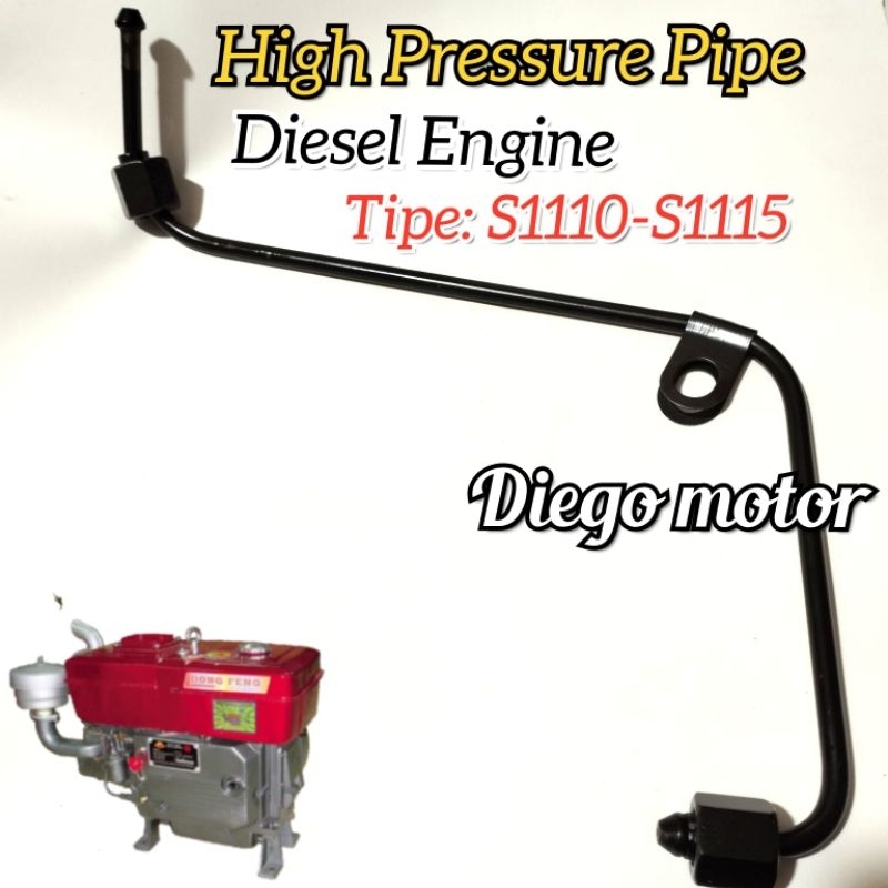 Jual S1110 S1115 Hpp High Pressure Pipe Selang Minyak Solar Mesin ...