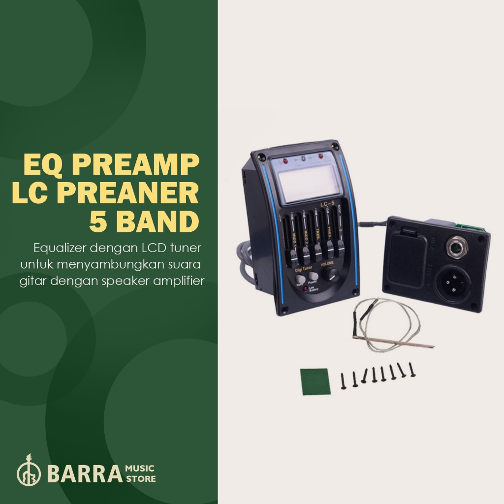 Jual Grosir Preamp Equalizer Tuner LC Prener LC 5 Band | Shopee Indonesia