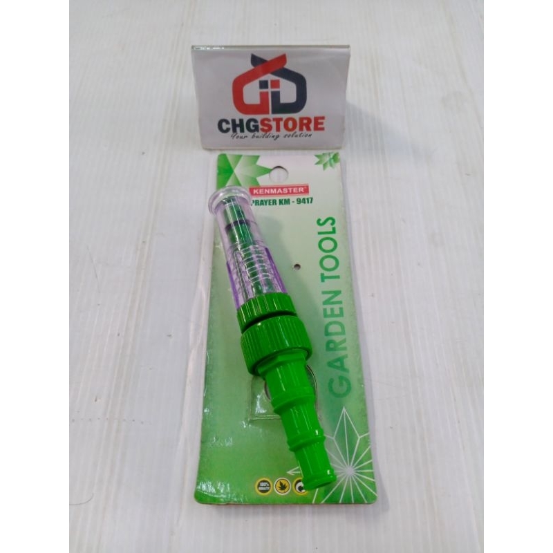Jual kepala semprotan jet air / hose nozzle spray ken master pvc lurus ...