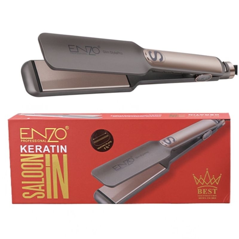Jual CATOK ENZO Profesional Titanium Ceramic 3862 Jumbo Flat iron Smoothing Pelurusan Rebonding ...