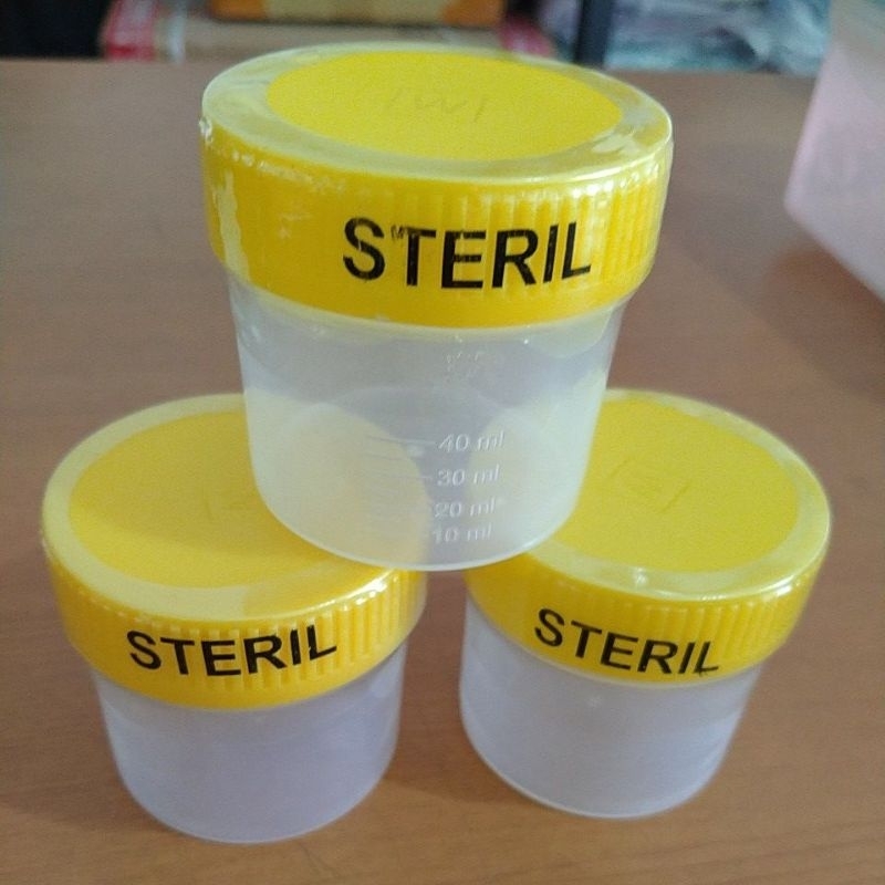 Jual Pot Dahak Steril/Pot Sutum Steril | Shopee Indonesia