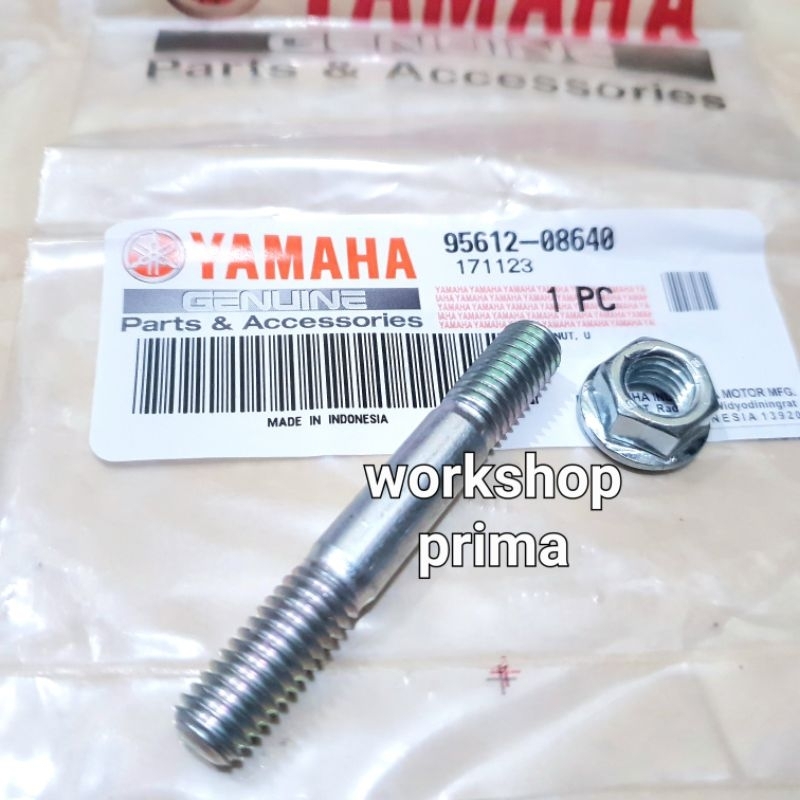 Jual BAUT TANEM 8X8X35 KENALPOT BAUT TANAM LEHER KNALPOT MATIC / SPORT ...