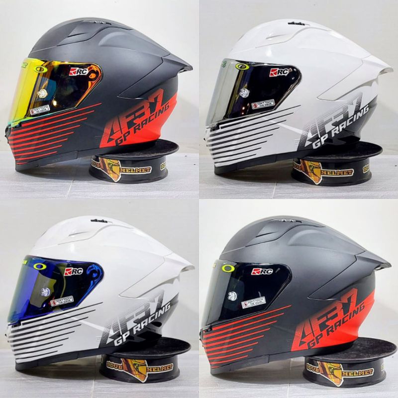 Jual HELM KYT STRIKER AF 37 REPLICA PAKET GANTENG | Shopee Indonesia