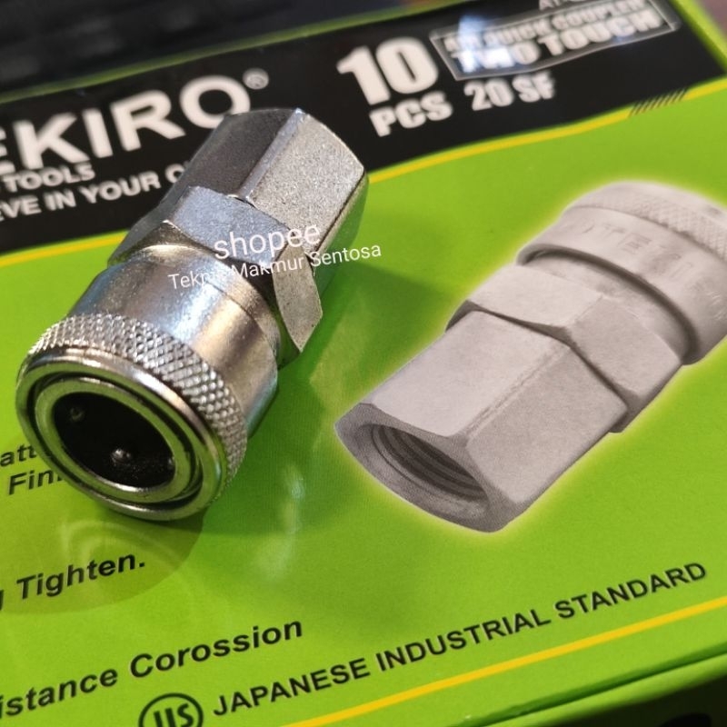 Jual Quick Coupler Kopler SF20 Tekiro SF 20 Sambungan Kompresor | Shopee Indonesia
