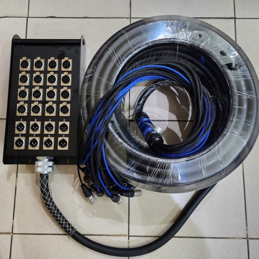 Jual Kabel Snake KRETZ 24 Ch - 16 Input 8 Output (Custom) - 20 Meter ...