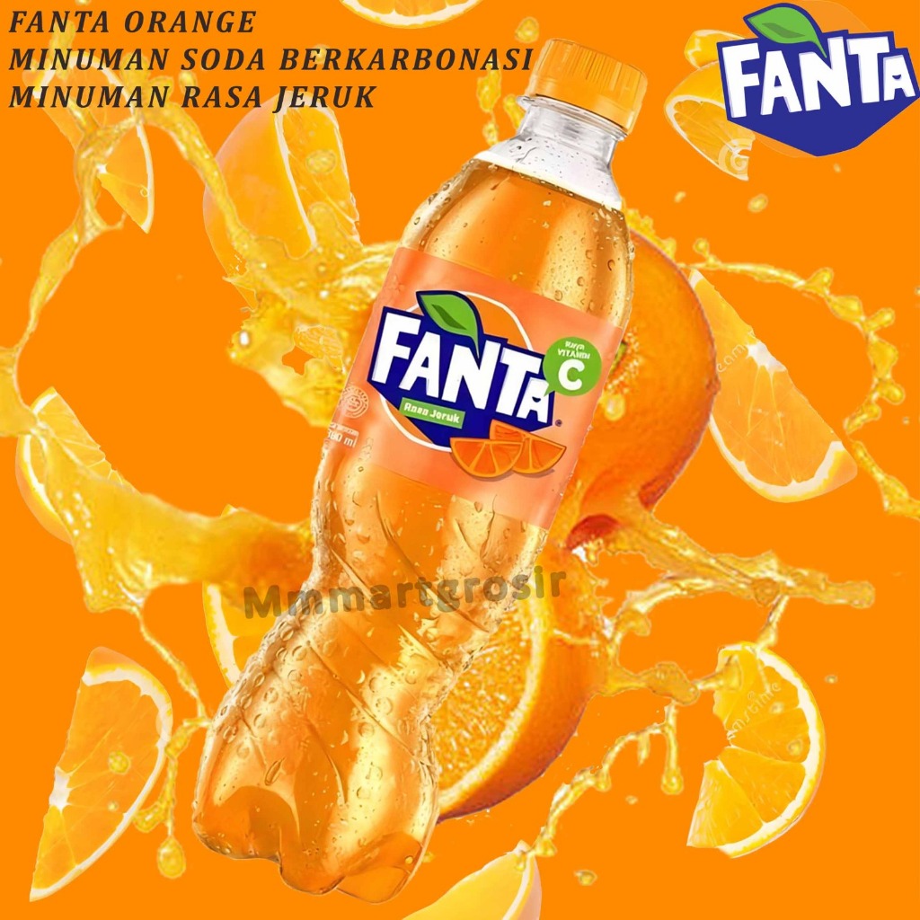 Jual Fanta / Minuman Soda Berkarbonasi / Minuman Rasa Jeruk / 390ml | Shopee Indonesia