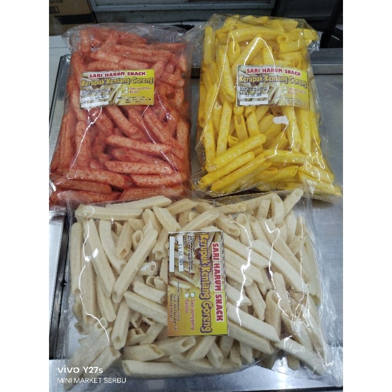 Jual JAJANAN / CAMILAN POTATO BUNDLING 3PACK | Shopee Indonesia