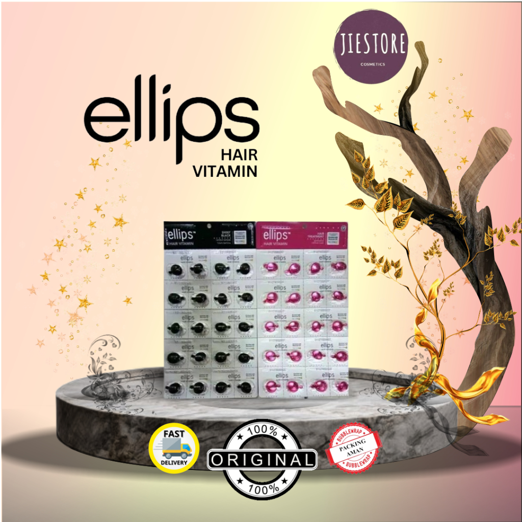 Jual ELLIPS HAIR VITAMIN ISI 20 KAPSUL | Shopee Indonesia