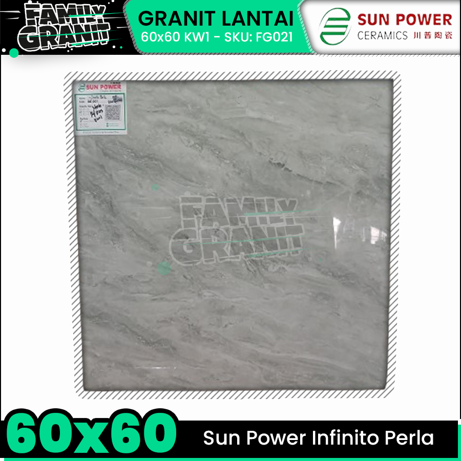 Jual Granit Lantai 60x60 Motif Marmer Sun Power Infinito Perla Glossy KW1 | Shopee Indonesia