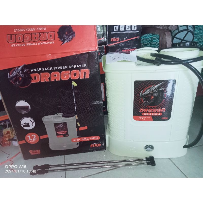 Jual POMPA SPRAYER ELEKTRIK DRAGON 12liter | Shopee Indonesia