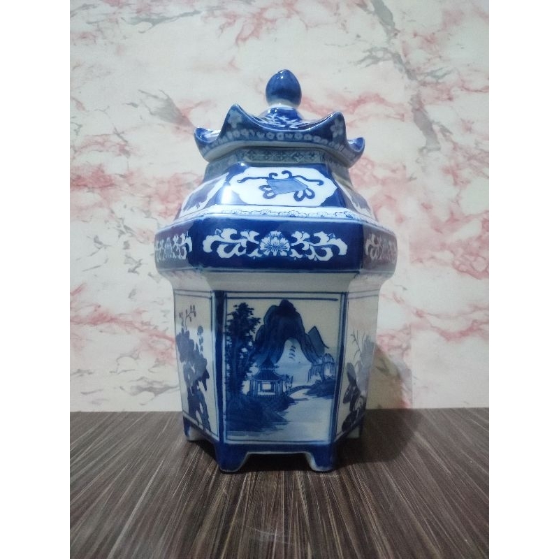 Jual koleksi guci china model pagoda original/asli | Shopee Indonesia