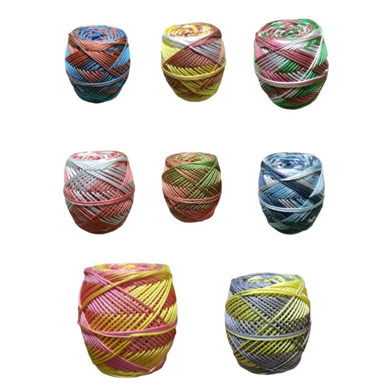 Jual Benang rajut Gradasi / Tali rajut gradasi warna / rajut merajut ...