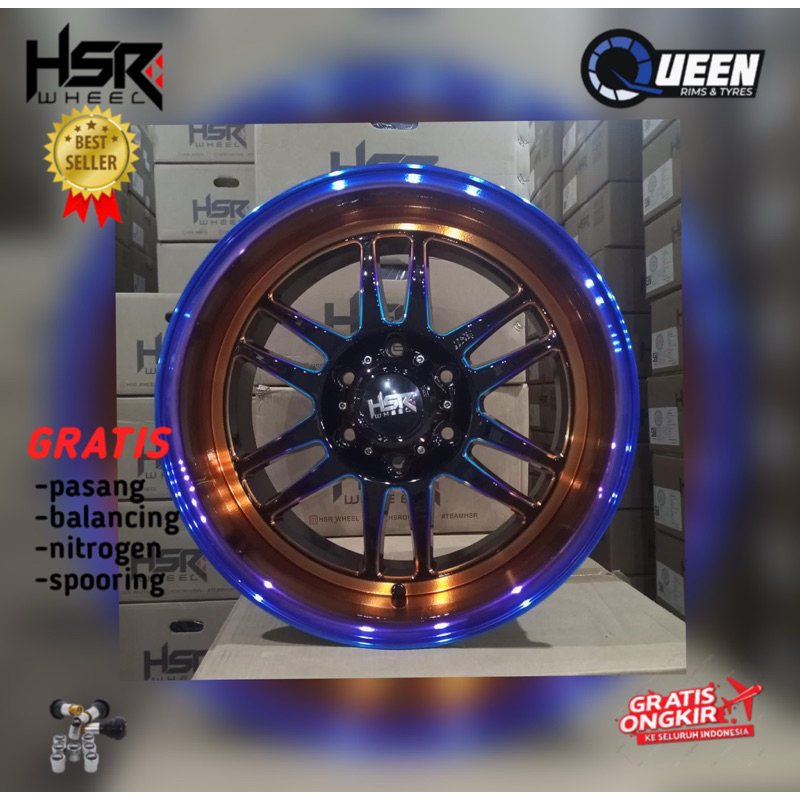 Jual VELG RACING LIMITED EDITON DARI HSR WHEEL MODEL MIRIP RPF R18 HSR ...