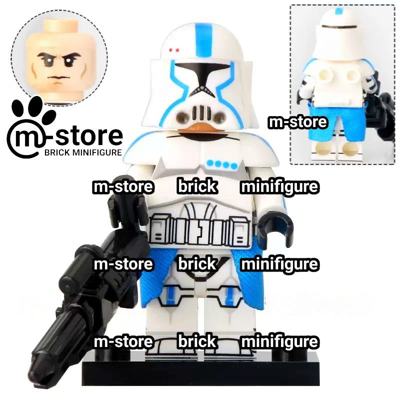 Jual brick star wars heavy assault trooper mini toy figure | Shopee ...