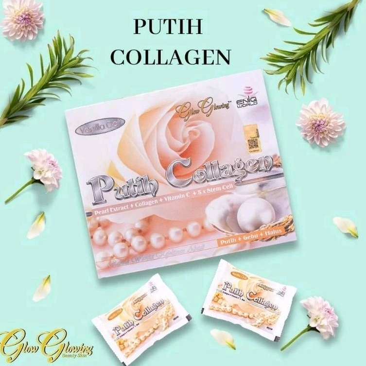 Jual Putih Collagen Dara Anggun Glow Glowing 20s Original | Shopee ...