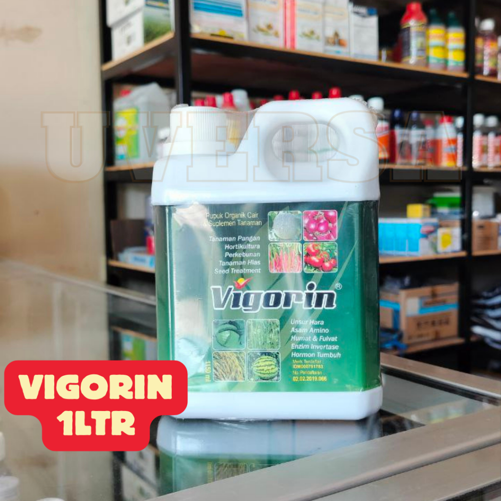 Jual Pupuk Asam Amino Fulvat Humat Tanaman Vigorin 1 Liter Aminosan ...
