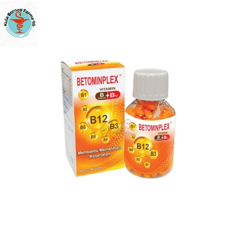 Jual Betominplex Vitamin B Komplex + B12 | Shopee Indonesia