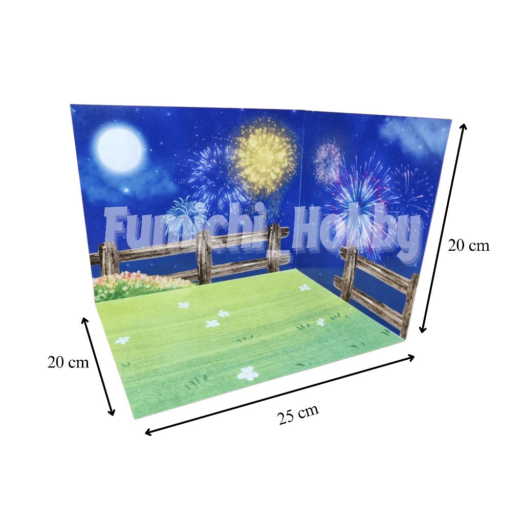 Jual Diorama Action Figure Background 1:12 Figma Nendoroid Moonlit ...