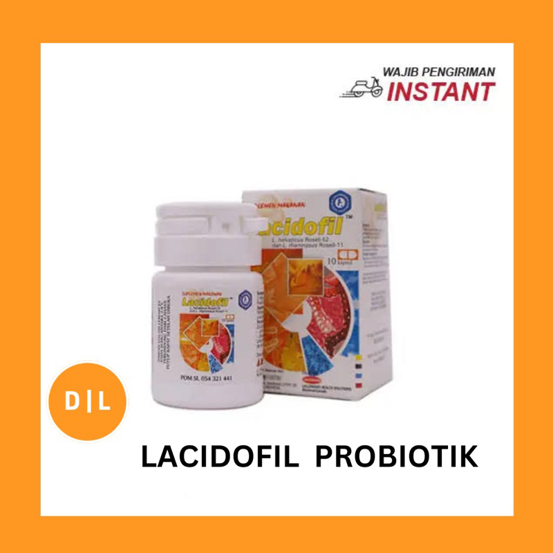 Jual LACIDOFIL PROBIOTIK ISI 10 kapsul botol lacidovil / Memelihara ...