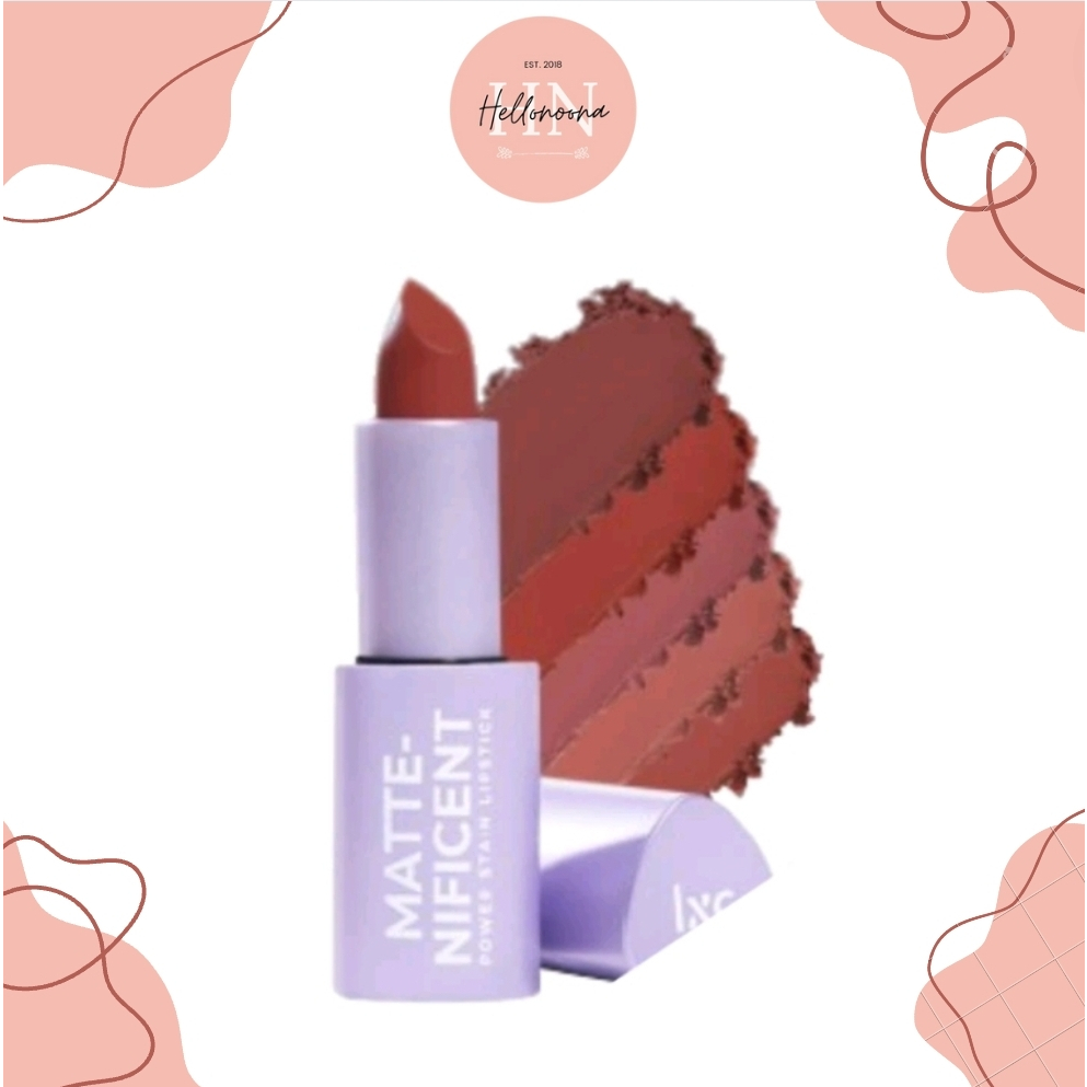 Jual LUXCRIME - Matte Nificent Power Stain Lipstick | Shopee Indonesia