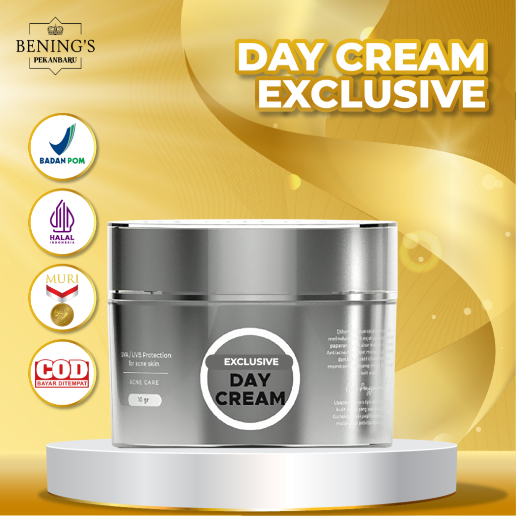 Jual Day Cream Exclusive Benings Skincare - formulasi untuk mengatasi ...