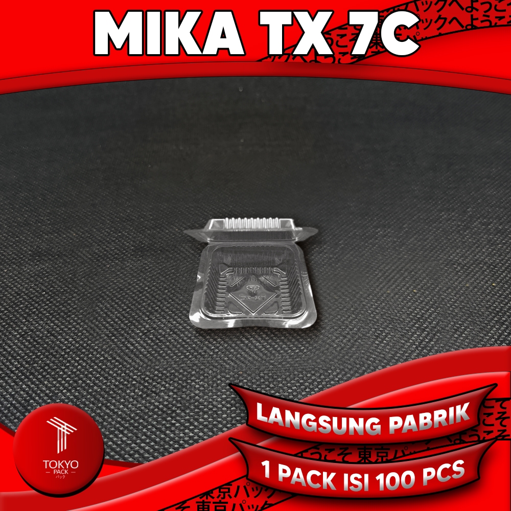Jual Plastik mika kue semua ukuran / mika kotak makanan / box mika ...