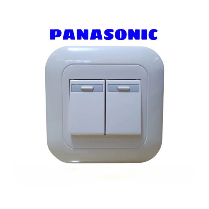 Jual PANASONIC Saklar Seri/Ganda/Double WEJ78029 + WEJ5531 | Shopee ...