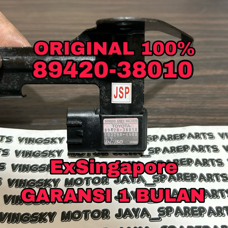 Jual Sensor Assy Vacuum MAP Toyota Kijang EFI 1.8 1.800 89420-38010 ...