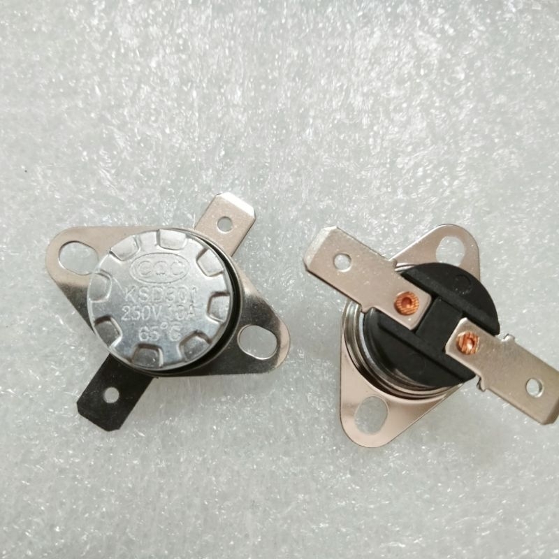 Jual THERMOSTAT 65C 65 C 250V 10A THERMO STAT 65 DERAJAT | Shopee Indonesia
