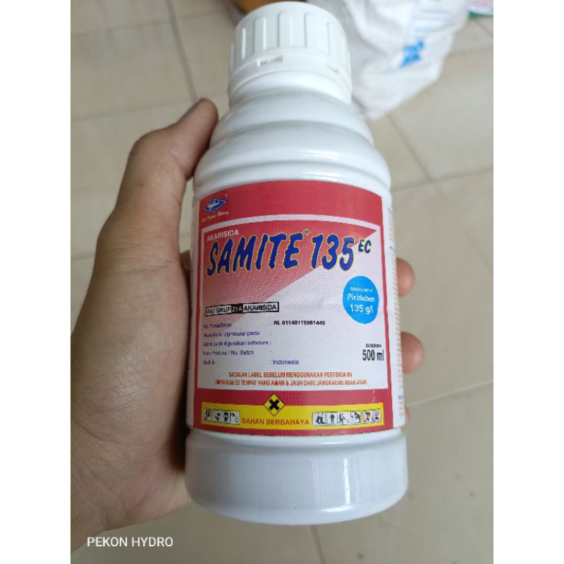 Jual Insektisida SAMITE 135 EC 500 ML PIRIDABEN BASMI TUNGAU | Shopee ...