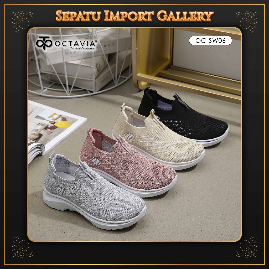 Jual [ORIGINAL] SEPATU OCTAVIA Sepatu Wanita Extra Light Go Walk Arch ...