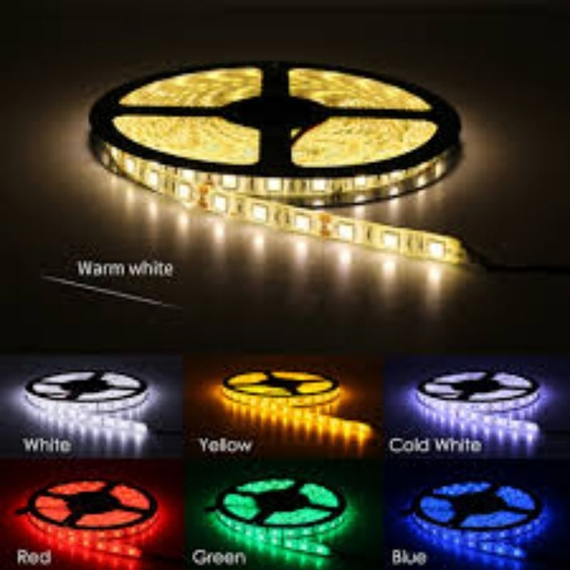Jual Setengah meter 30 mata Lampu LED STRIP 5 VOLT SMD 3528 2835 ...