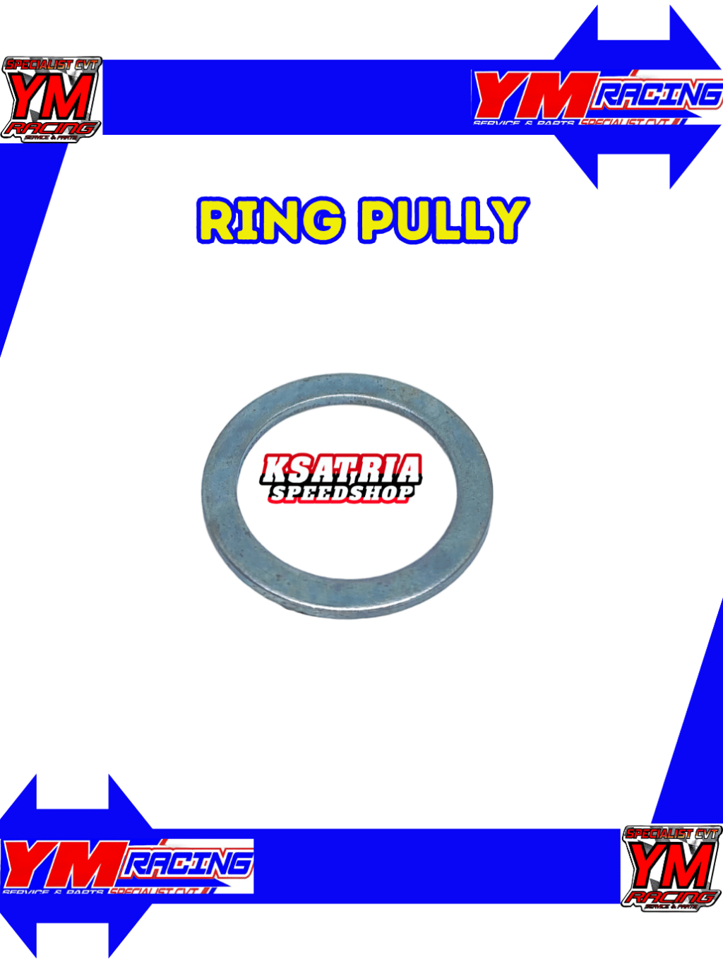 Jual RING PULLY/RING WASHER/RING PULLEY/RING PULY YM RACING ALL MATIC (Beat/Mio/Vario/Scoopy ...