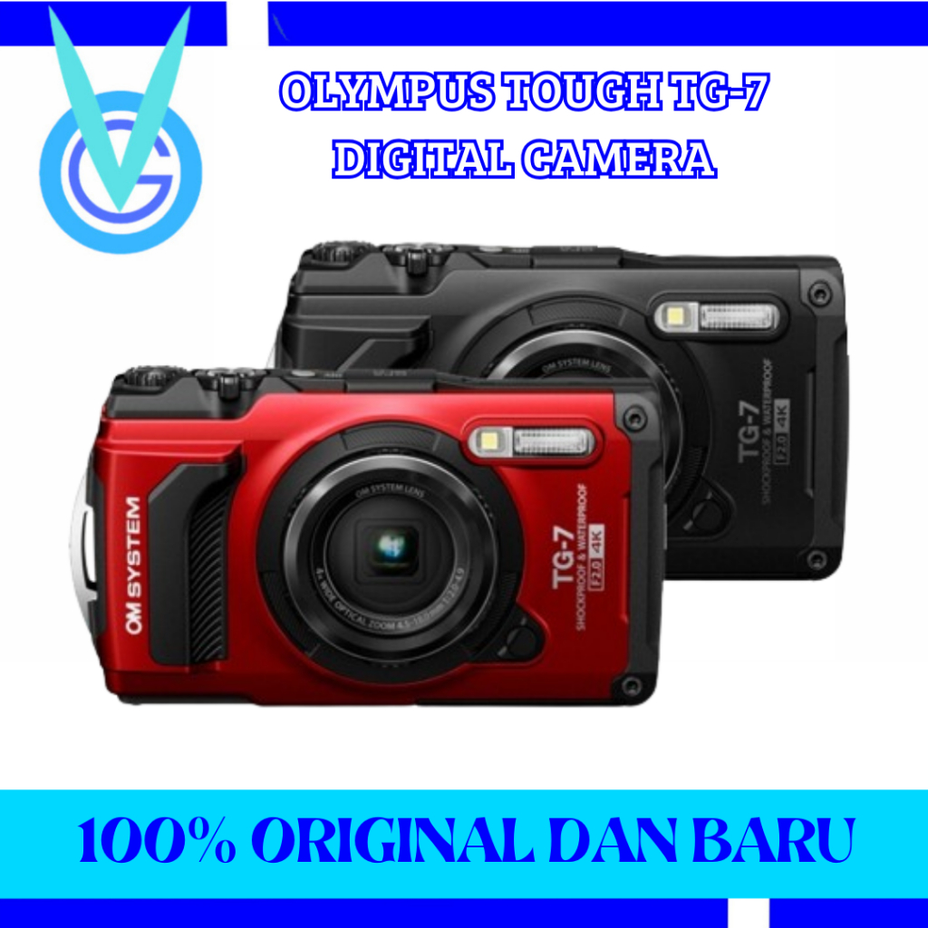 Jual Kamera Pocket OLYMPUS TOUGH TG-7 DIGITAL CAMERA | Shopee Indonesia