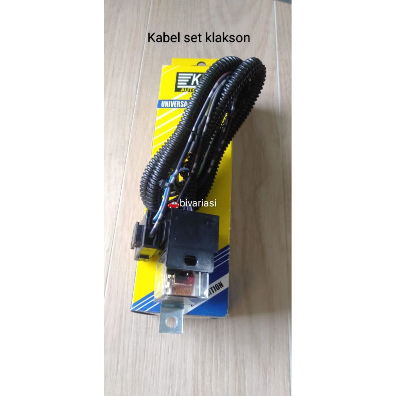 Jual Kabel set klakson universal / cable set horn / kabel set universal ...